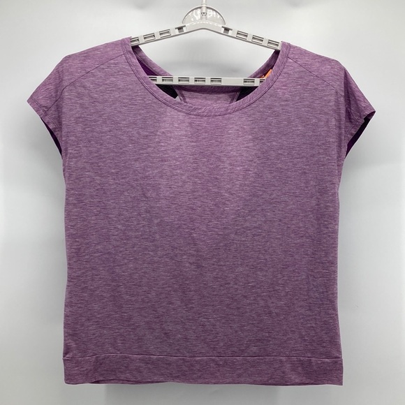 Lucy | Tops | Lucy Purple Layered Workout Top Boxy Athleisure | Poshmark